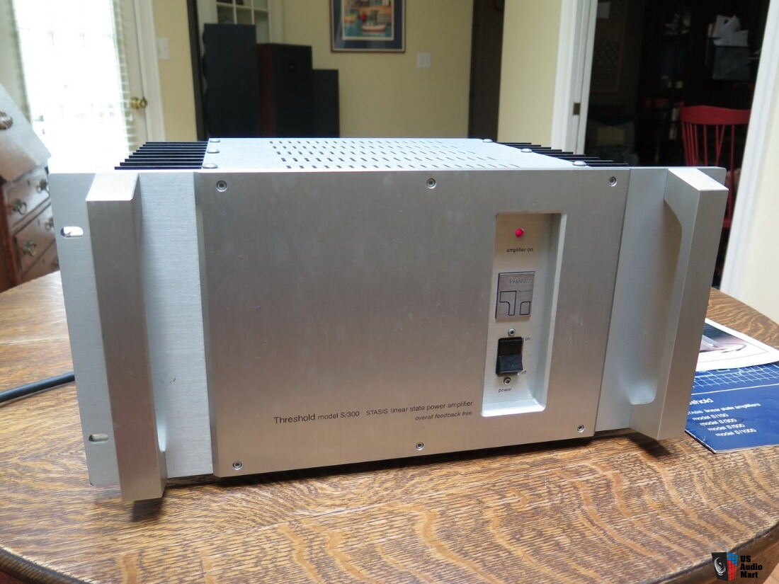 Threshold Stasis S/300 II Power Amplifier Pass Design 150 w x 2 Photo ...
