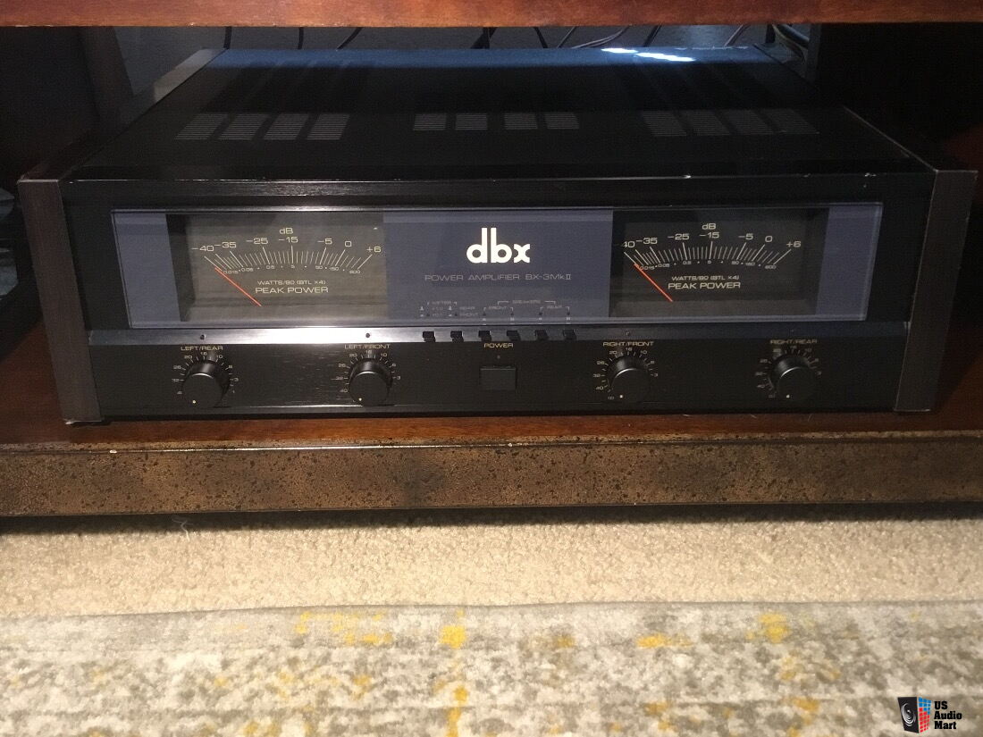 DBX BX-3 Mk II Stereo Power Amplifier Made In Japan Photo #1541098 ...