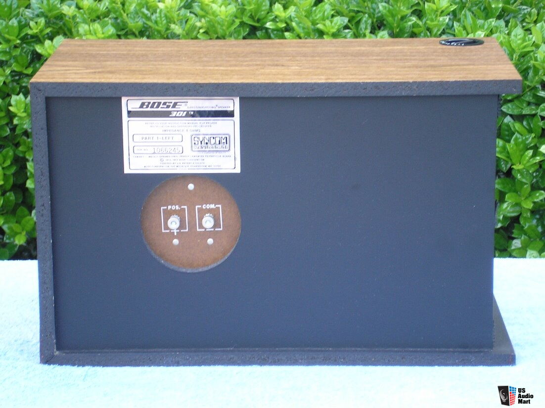 1982 Vintage Bose 301 Series I Bookshelf Speakers - Restored ! Photo ...