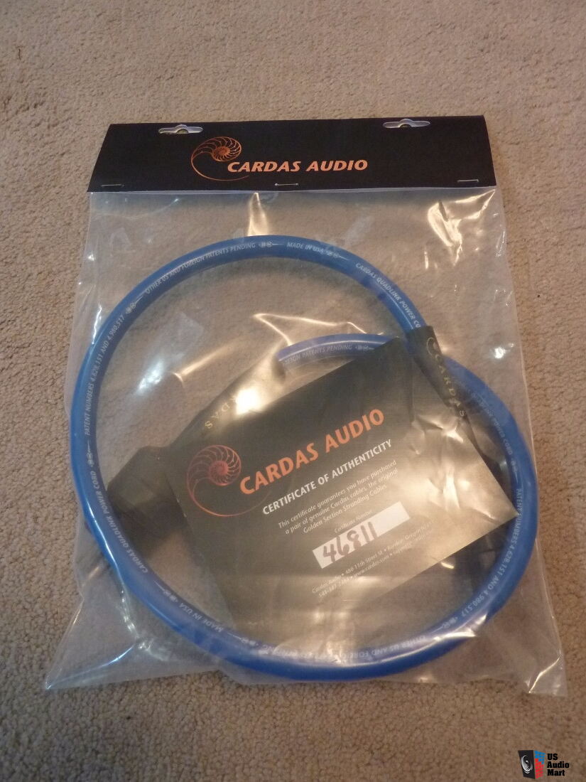 Cardas Audio Quadlink 1 meter power cable 15AMP Best Offer For - US ...