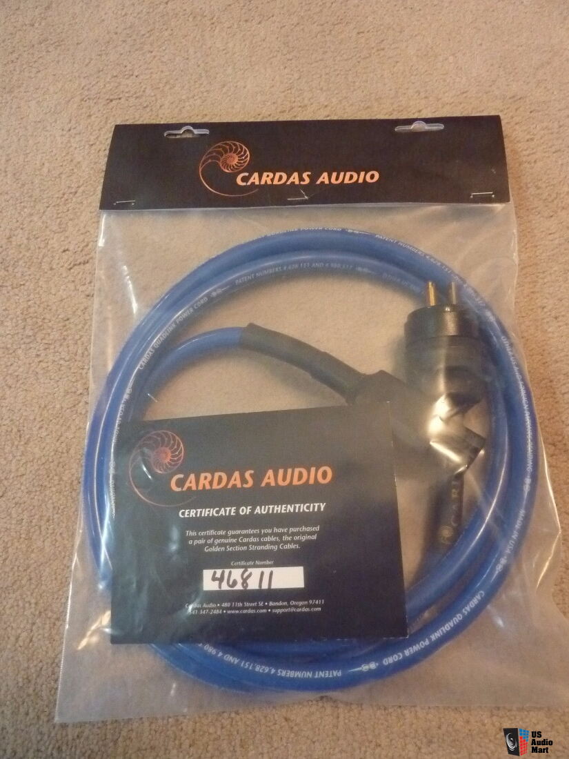 Cardas Audio Quadlink 2 meter power cable 15AMP For Sale - UK Audio Mart