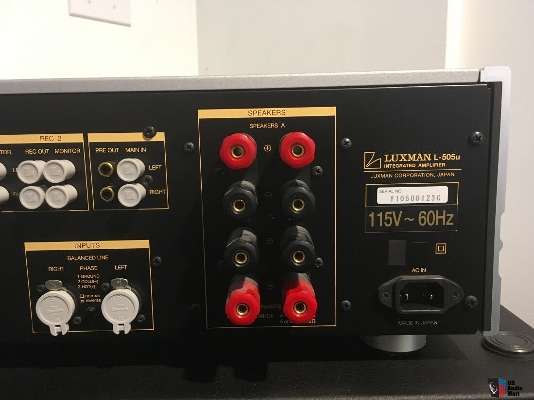 Luxman L-505U Integrated Amp Photo #1538561 - US Audio Mart