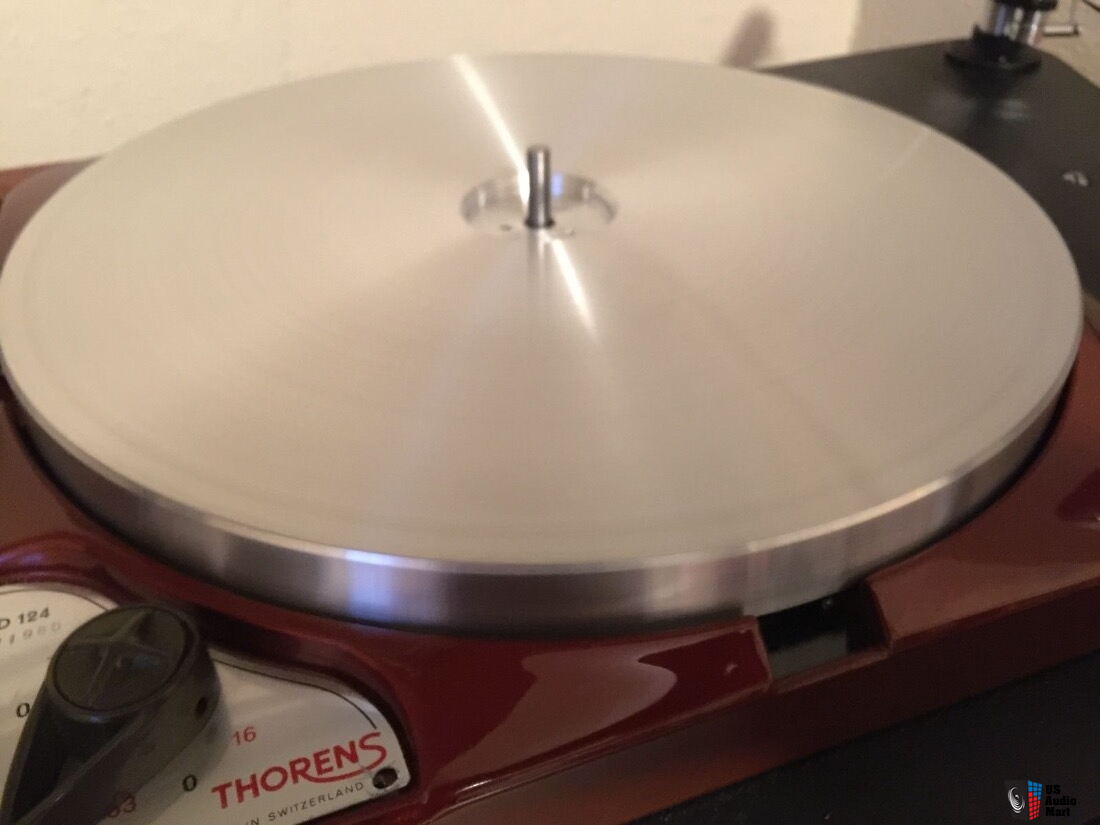 Thorens TD-124 Aluminum Top Platter Custom Made Photo #1539572 - US ...