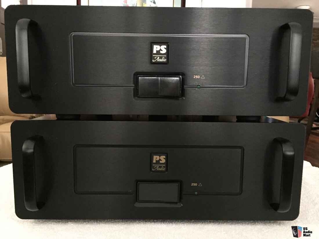 PS Audio Delta 250 Mono Block Sequentially-Numbered Amps MINT Condition ...