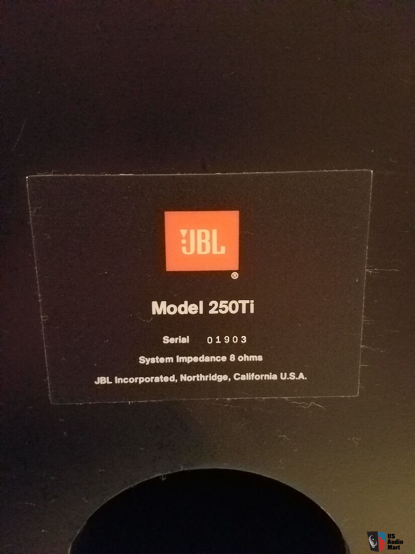Vintage JBL 250ti Floor Standing Speakers *$1500 ONE WEEK ONLY! Photo ...