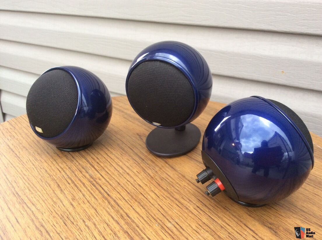 GALLO NUCLEUS MICRO Speakers, Navy Blue Photo #1552058 - Canuck Audio Mart