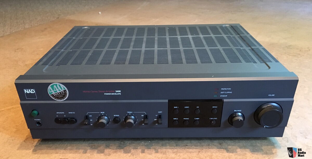 NAD 3400 Integrated Amplifier For Sale US Audio Mart NAD 3400 Integrated Amplifier For Sale US Audio Mart