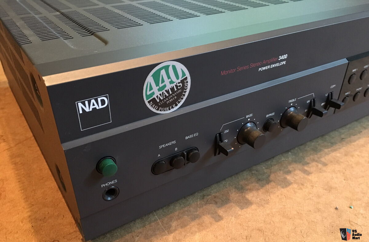 NAD 3400 Integrated Amplifier Photo 1556970 US Audio Mart NAD 3400 Integrated Amplifier Photo 1556970 US Audio Mart
