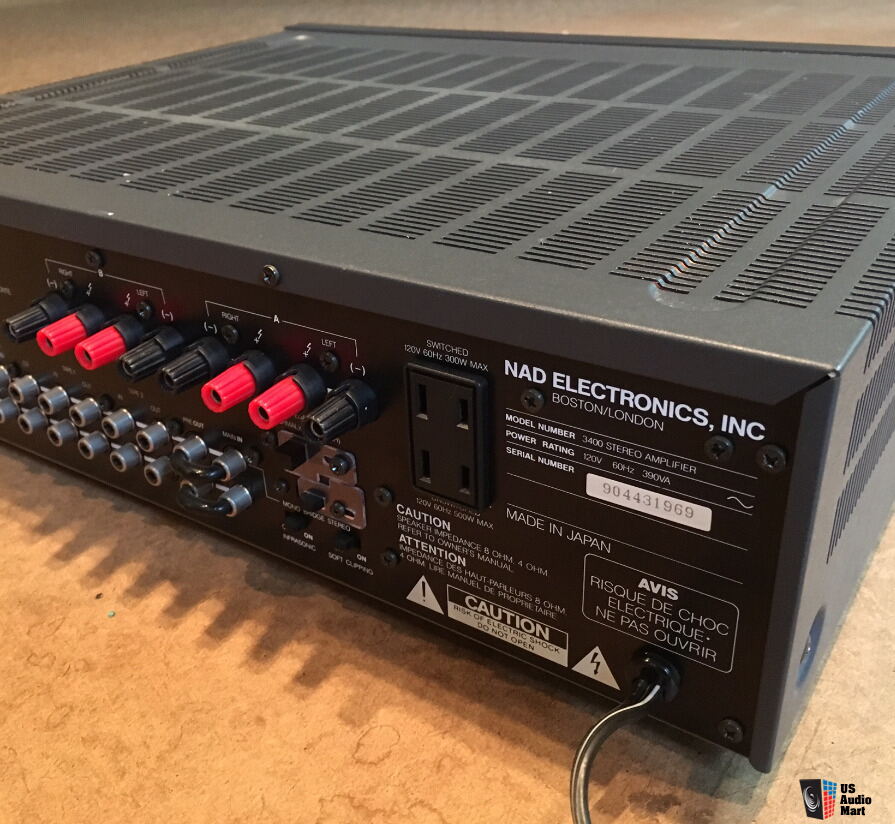 NAD 3400 Integrated Amplifier Photo #1556977 - US Audio Mart