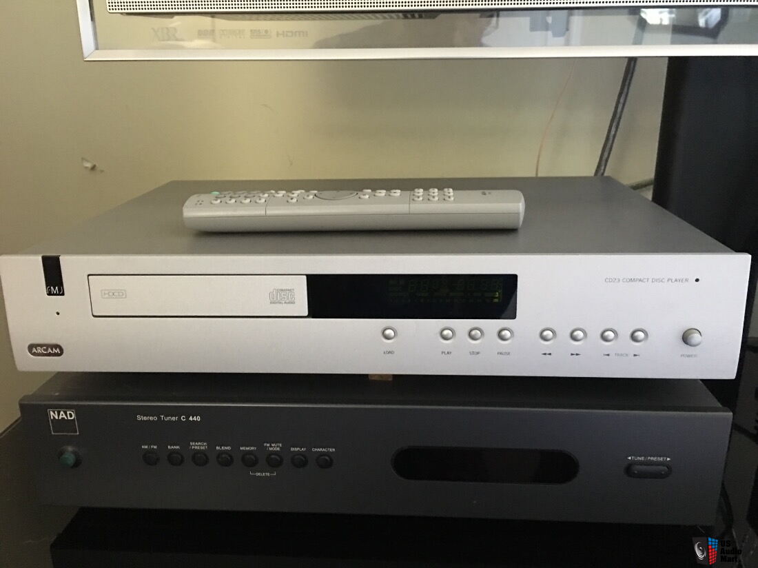 Arcam FMJ cd23 in Silver with dcs ring DAC Photo #1558154 - US Audio Mart