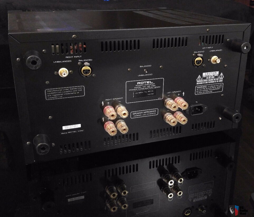 Rotel RB-1090 380W x2 THX Ultra Stereo Power Amplifier Photo #1564409 ...