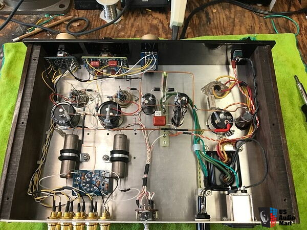 12SN7 Octal Tube Preamp, Custom Build w/ Selective Capacitance Photo ...