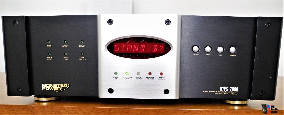 NO RESERVE: Monster Power HTPS 7000 Home Theater Reference Power Source ...