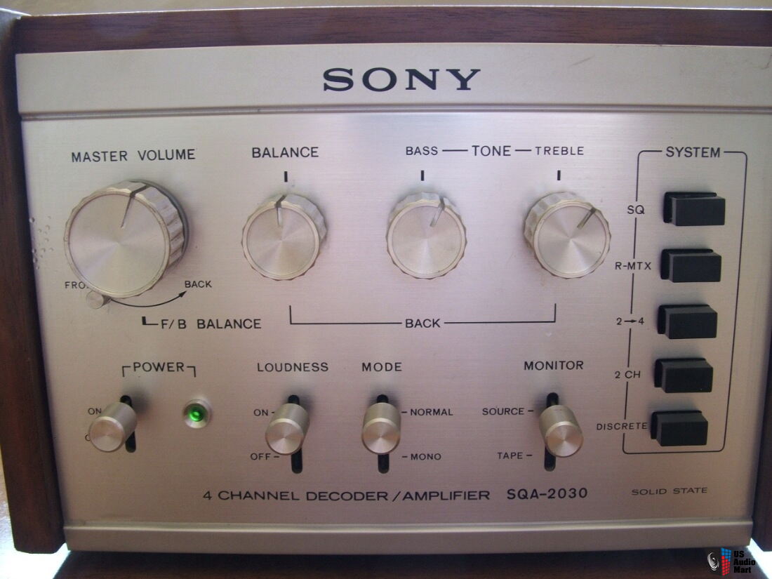 Sony SQA 2040 4 Channel Decoder/Amplifier Photo #1567340 - US Audio Mart
