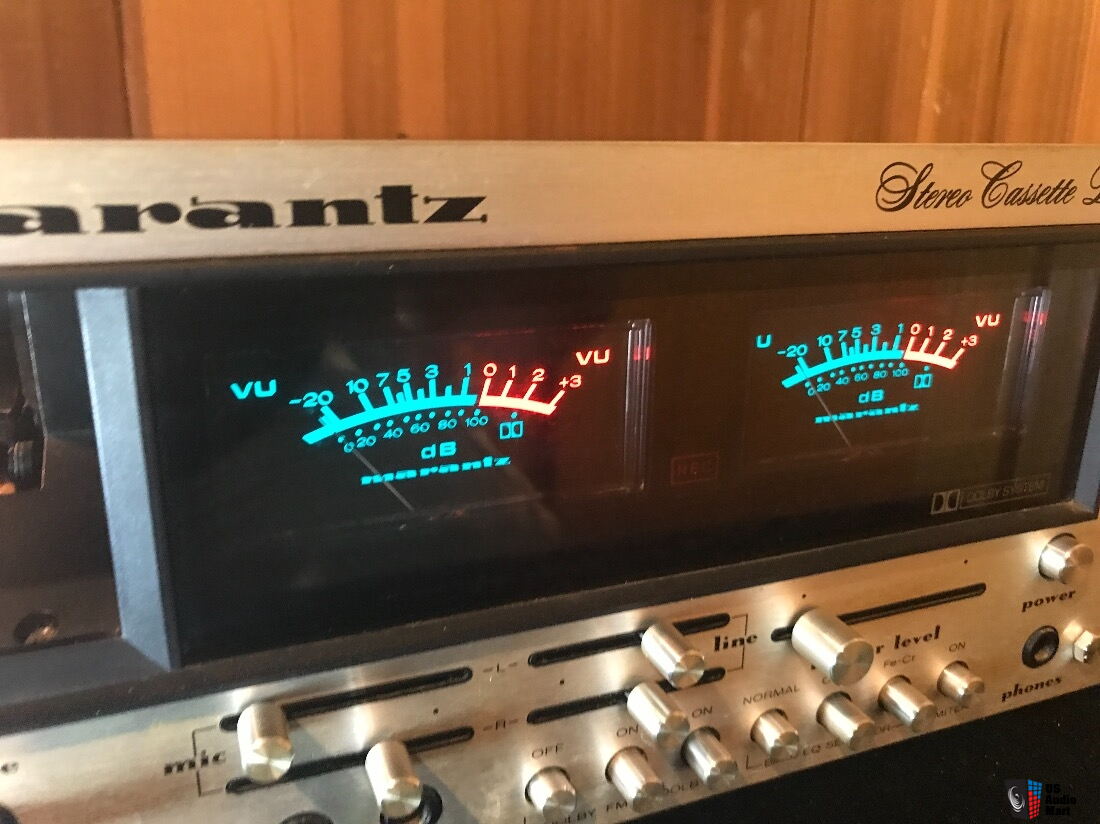 Marantz vintage 5020 silver face cassette deck with user and schematic ...