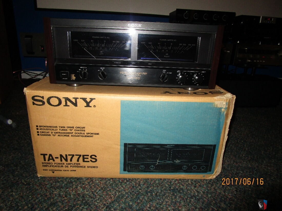 SONY TA-N77ES POWER Amplifier Price Reduction Photo #1568818 - US Audio ...