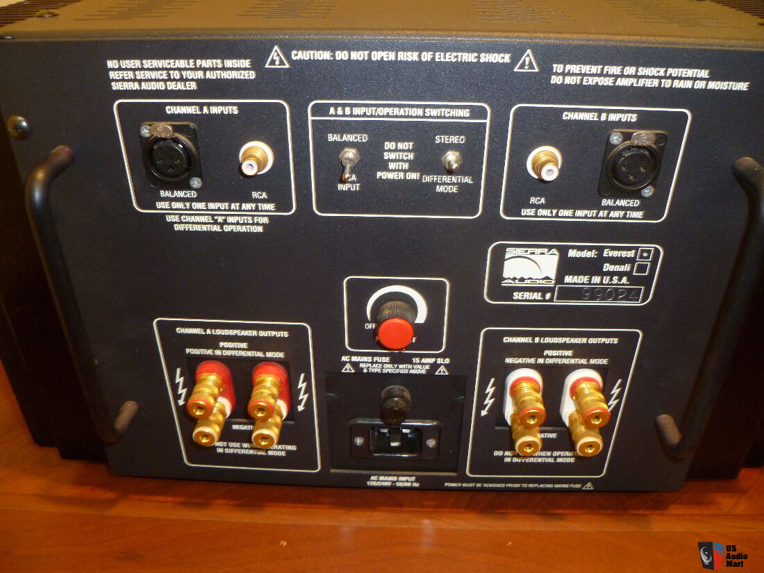PBN Audio / Sierra Audio Everest fully differential amplifiers. Huge ...