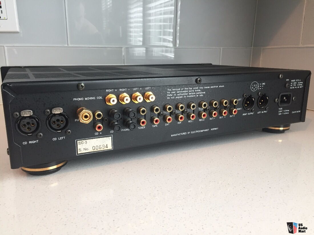 Electrocompaniet EC-3 Pre Amplifier with MC Phono Stage Photo #1577938 ...