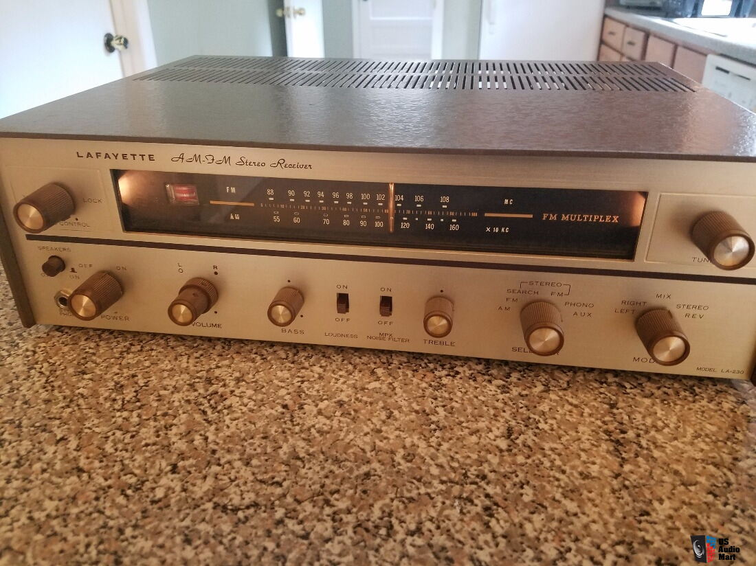 1960s Lafayette LA 230 Tube Receiver Serviced MINT For Sale - US Audio Mart