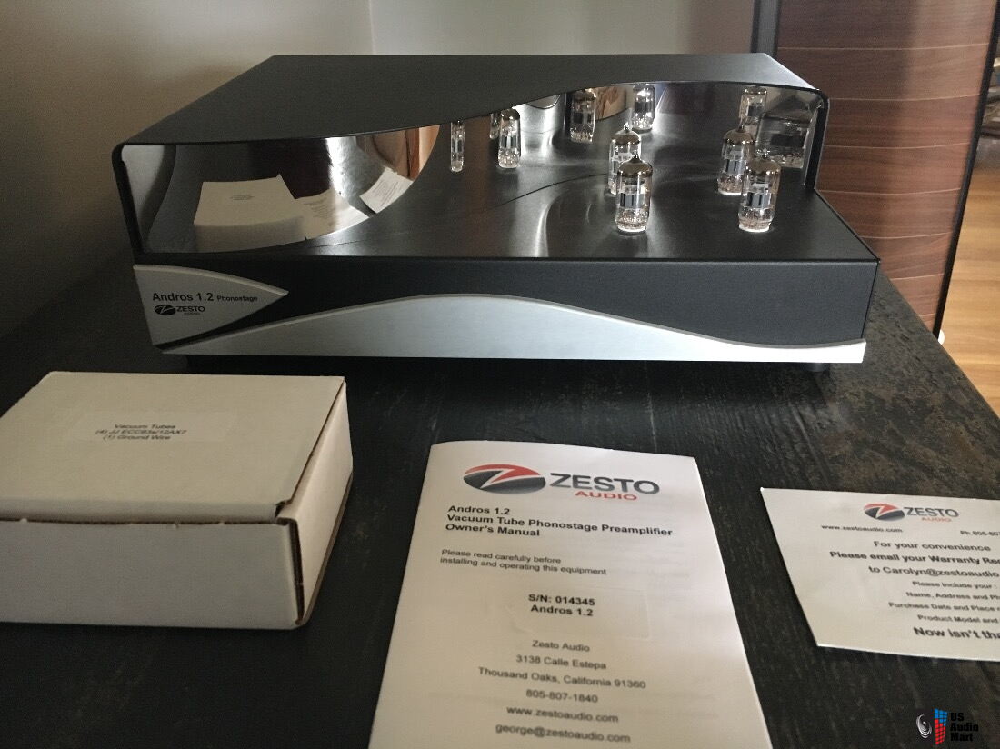Zesto Audio Andros 1.2 Phonostage Preamplifier - Like New, Free ...