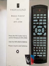 Parasound AVC 2500 Surround Sound Processor Photo #1583097 - US Audio Mart