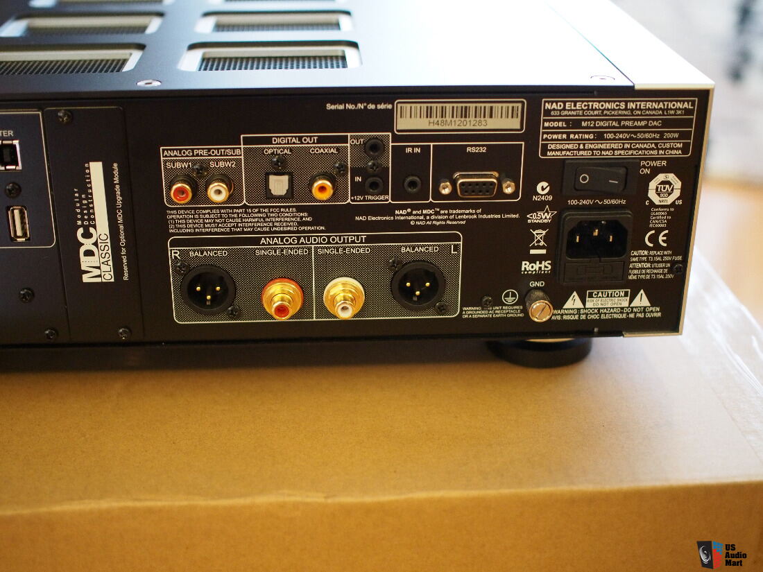 NAD Master M12 Digital Preamp/DAC Photo #1583747 - US Audio Mart