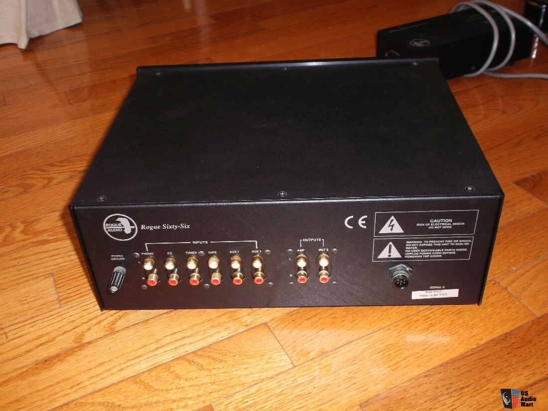 Rogue Audio 66 Preamp w/phono - lower price Photo #1585796 - US Audio Mart