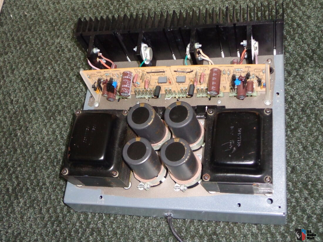 Harman-Kardon Citation 12 rebuilt as Pass complementary MOSFET version ...