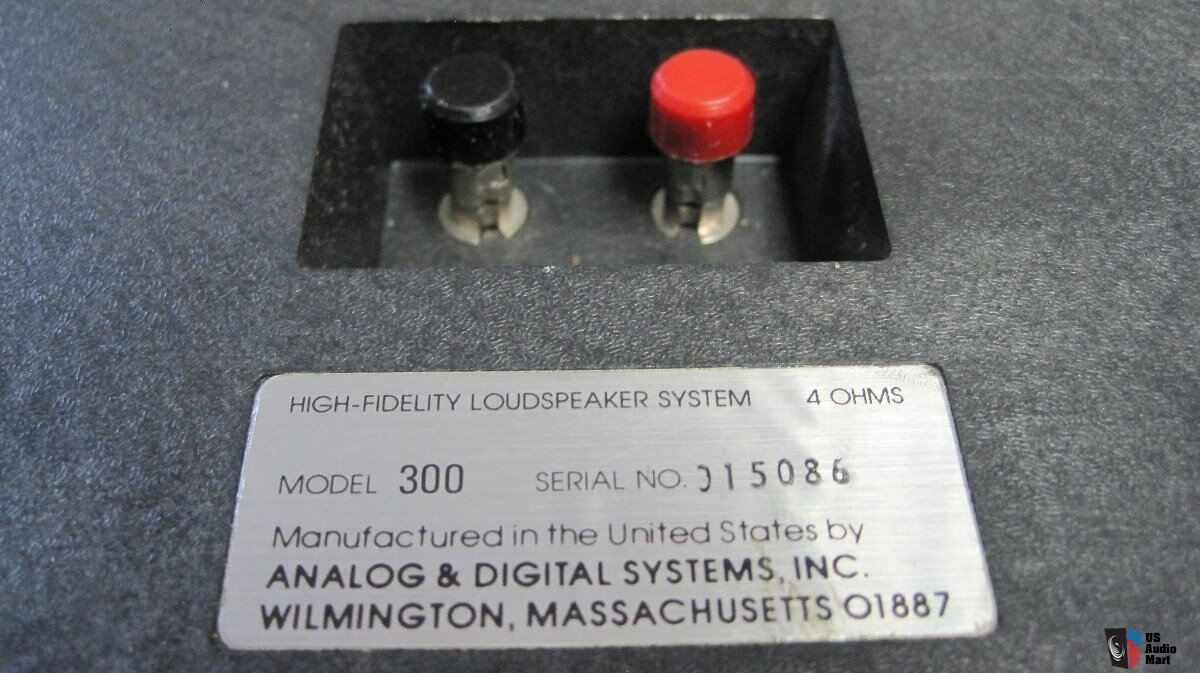 ADS 300 Speakers - Early Version of L 300 Photo #1606784 - US Audio Mart