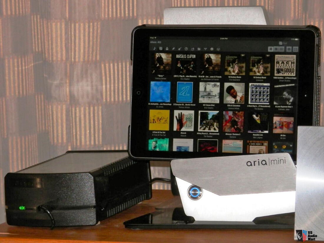 Aria Mini by DigiBit w/DSD-DXD-PCM DAC; 2TB HDD on board, CD ripper ...