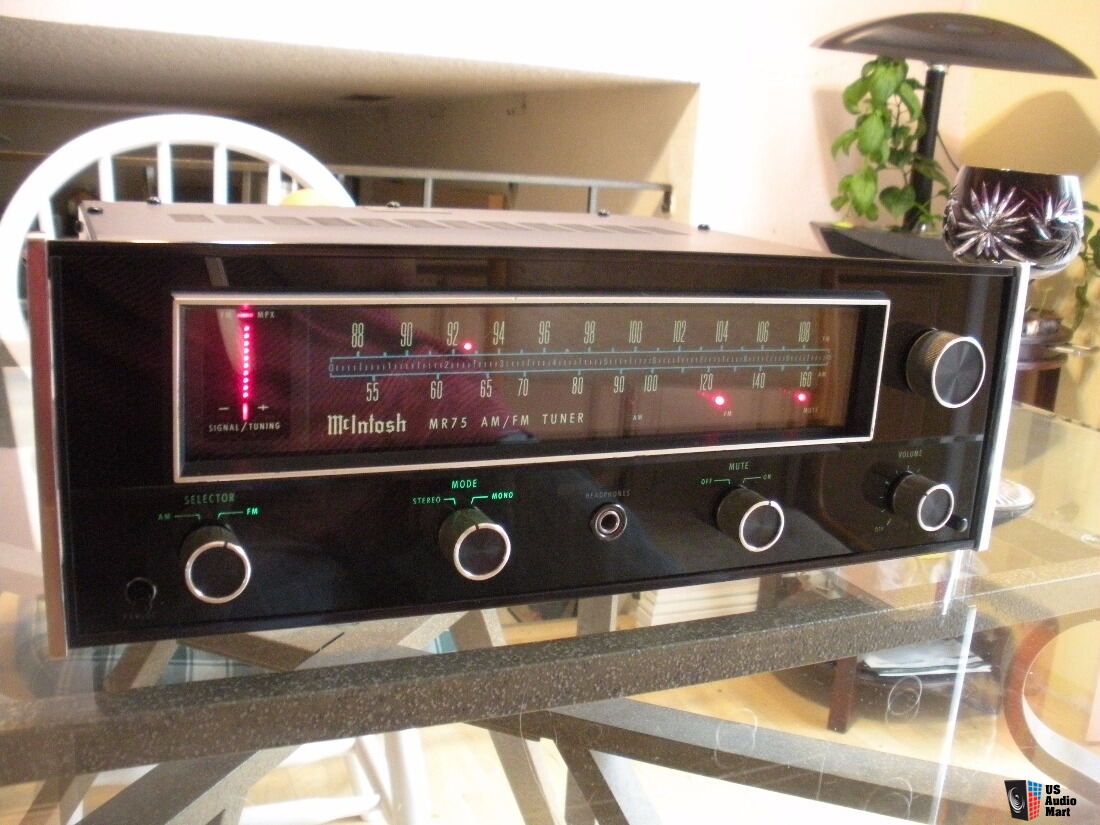 McIntosh MR-75 Tuner with oringinal box -- NICE !! Photo #1613901 ...
