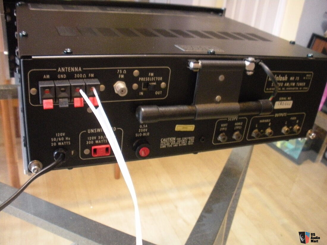 McIntosh MR-75 Tuner with oringinal box -- NICE !! Photo #1613901 ...