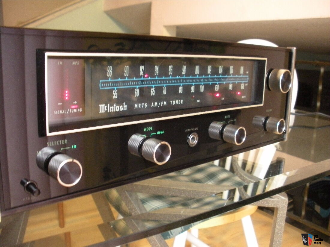 McIntosh MR-75 Tuner with oringinal box -- NICE !! Photo #1613889 - US ...