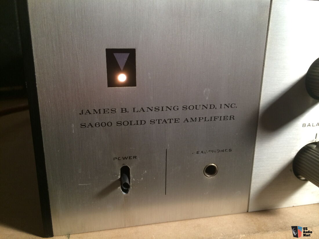 JBL SA 600 Vintage Stereo Integrated Amplifier Just Serviced Photo ...