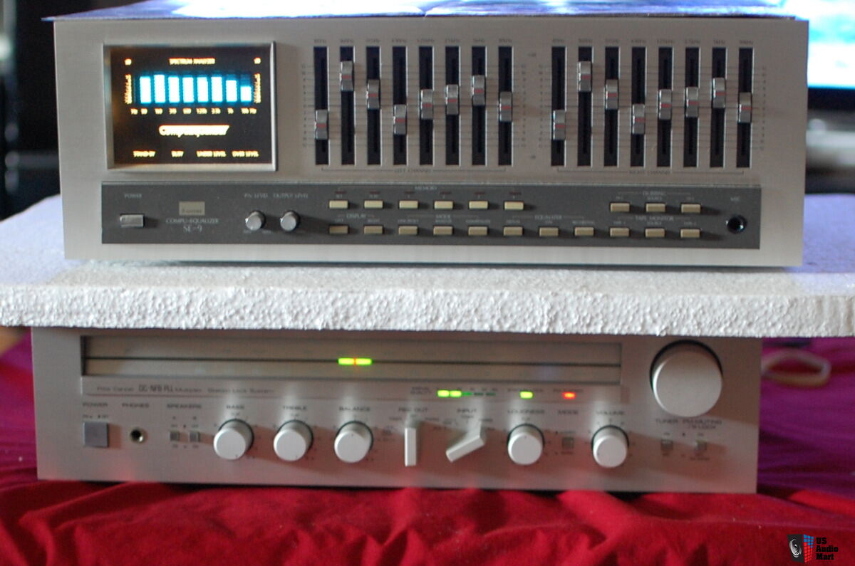 Sansui SE-9, Graphic Equalizer, Compu-Equalizer, Box and papers ...