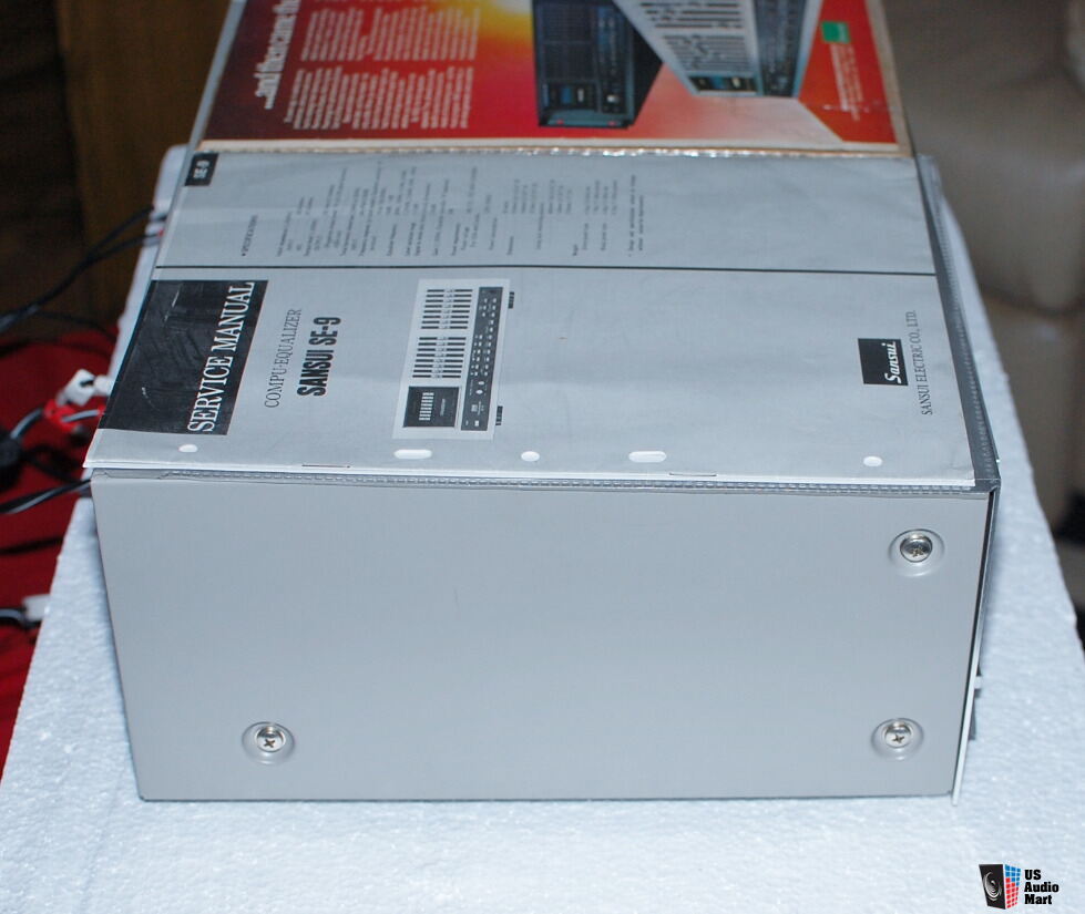 Sansui SE-9, Graphic Equalizer, Compu-Equalizer, Box and papers ...