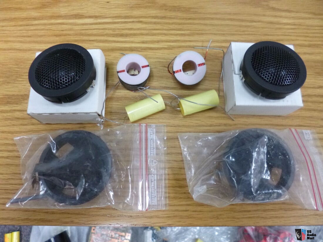 Vintage MB Quart Tweeters with Exotic Sound Labs DIY Xovers / Car or ...