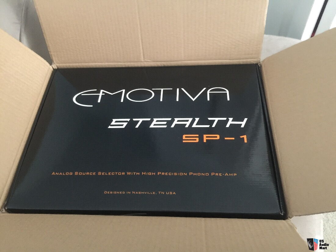 Emotiva stealth sp1 Photo #1628243 - US Audio Mart