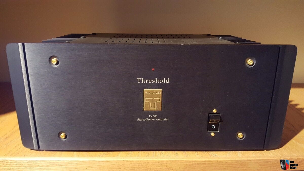 Threshold Ta-300 Stasis 150w/ch stereo power amplifier. "Original ...