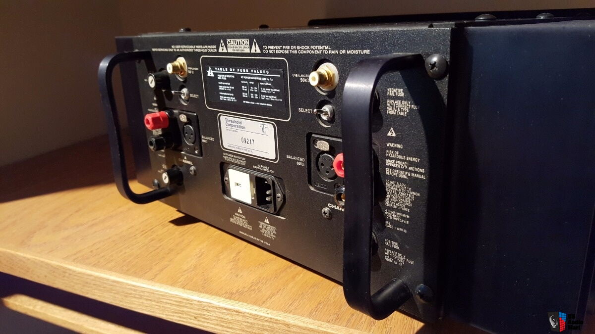 Threshold Ta-300 Stasis 150w/ch stereo power amplifier. "Original ...