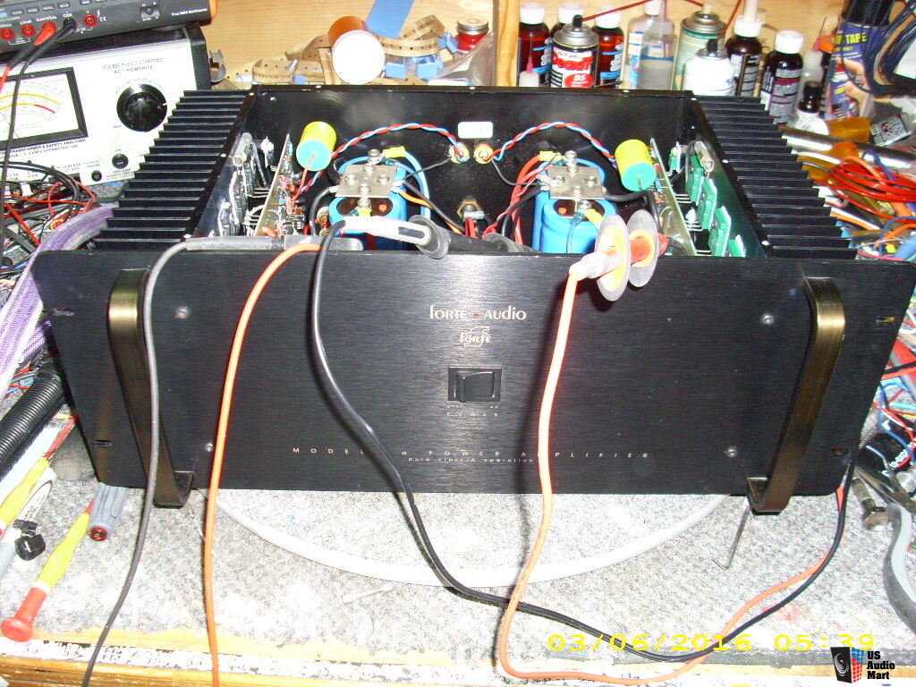 Forte Audio 1A pure class A amp in original box (UPGRADED to HIgh Level ...