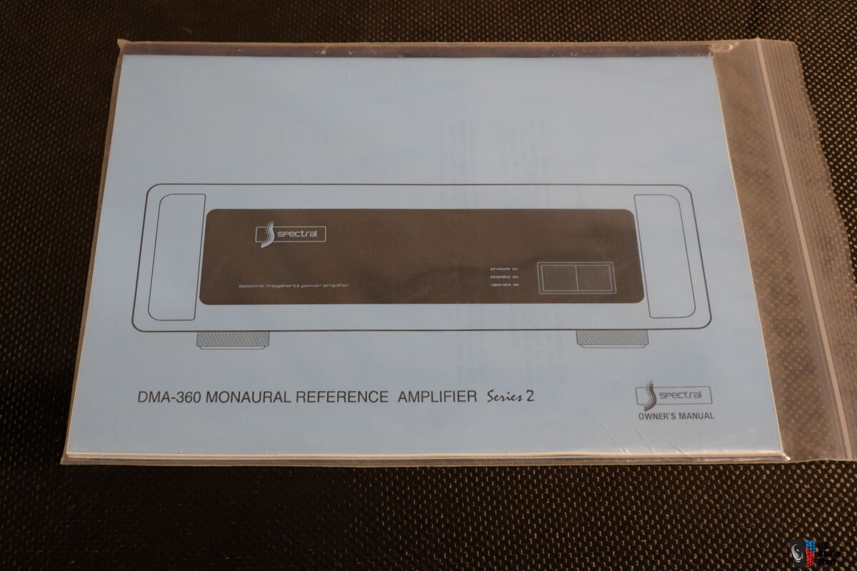Spectral DMA 360 series 2 Mono Amplifiers Photo #1642727 - US Audio Mart