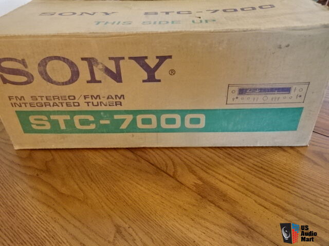 Vintage Sony STC-7000 Tuner Preamp w original walnut case Photo ...