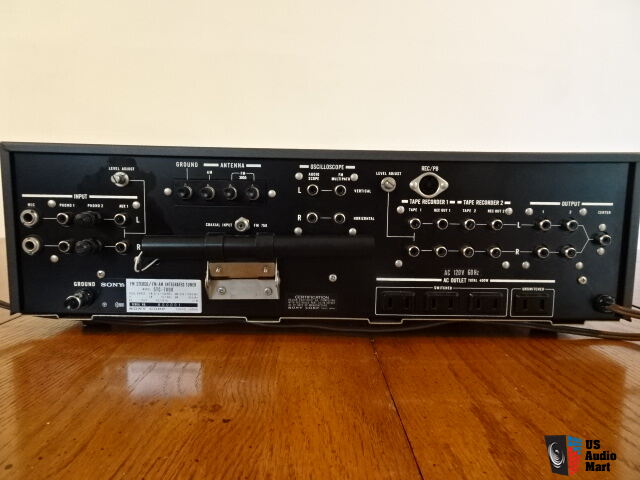 Vintage Sony STC-7000 Tuner Preamp w original walnut case Photo ...