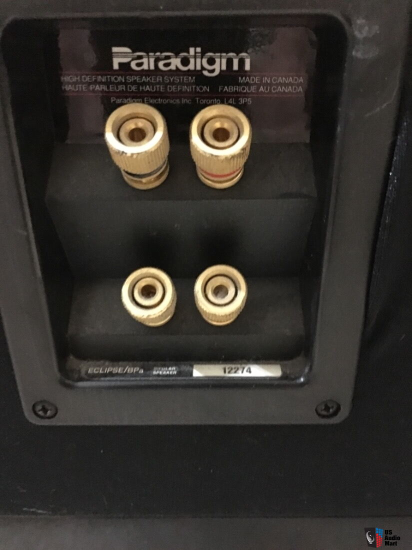 Paradigm Eclipse BPa Bipolar Speaker tower pair Photo #1661168 - US ...
