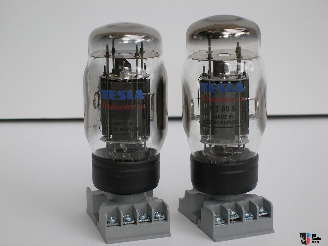 Tesla Vršovice KT-88 QUAD NOS (same tube as KR Audio kt-88, EAT kt-88 ...