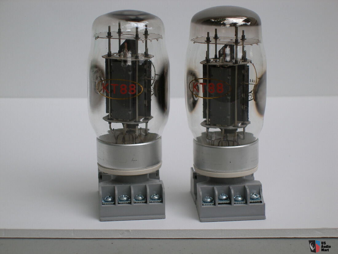 KR KT-88 Matched Quad low hours KR Audio KT88 Tesla Vršovice KT-88 ...