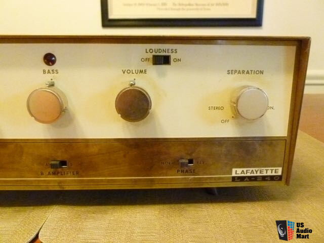 Lafayette LA240 Stereo Tube Amp Photo #1662538 - US Audio Mart
