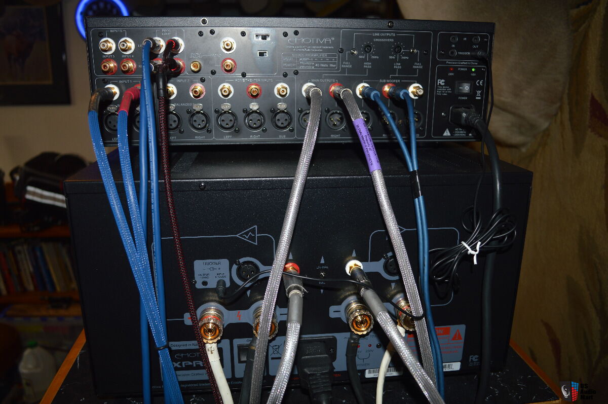Emotiva XPR-2 power amp and optional XSP-1 Gen 2 pre-amp. Mint! Photo ...