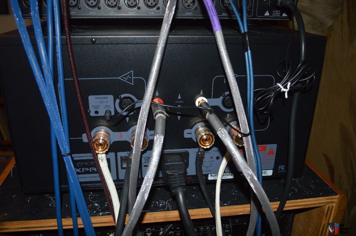 Emotiva XPR-2 power amp and optional XSP-1 Gen 2 pre-amp. Mint! Photo ...